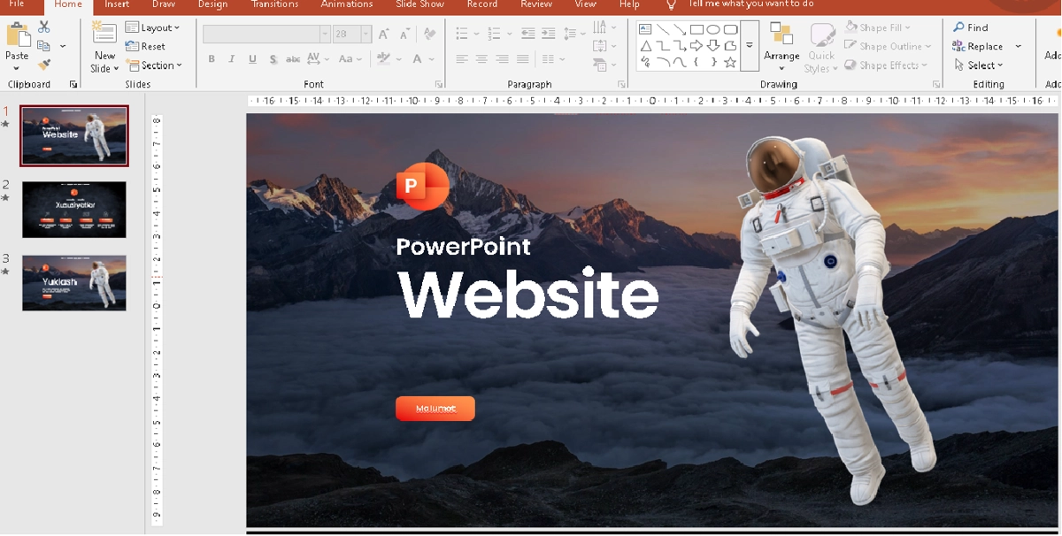 Slaydlar tayyorlash xizmati