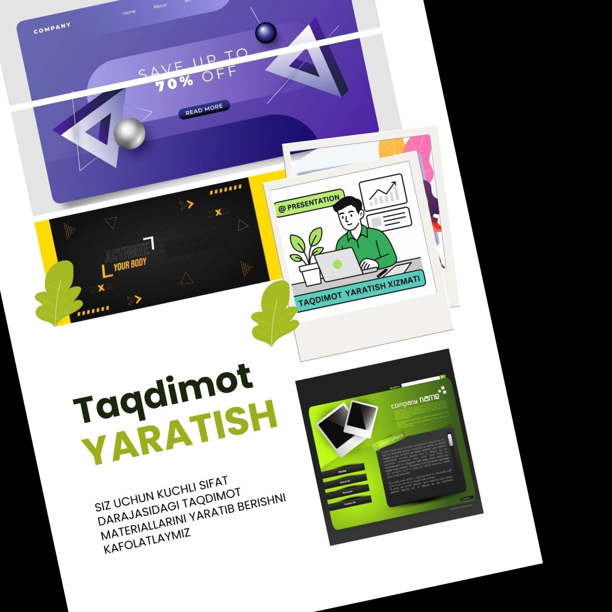 Taqdimot yaratish xizmati